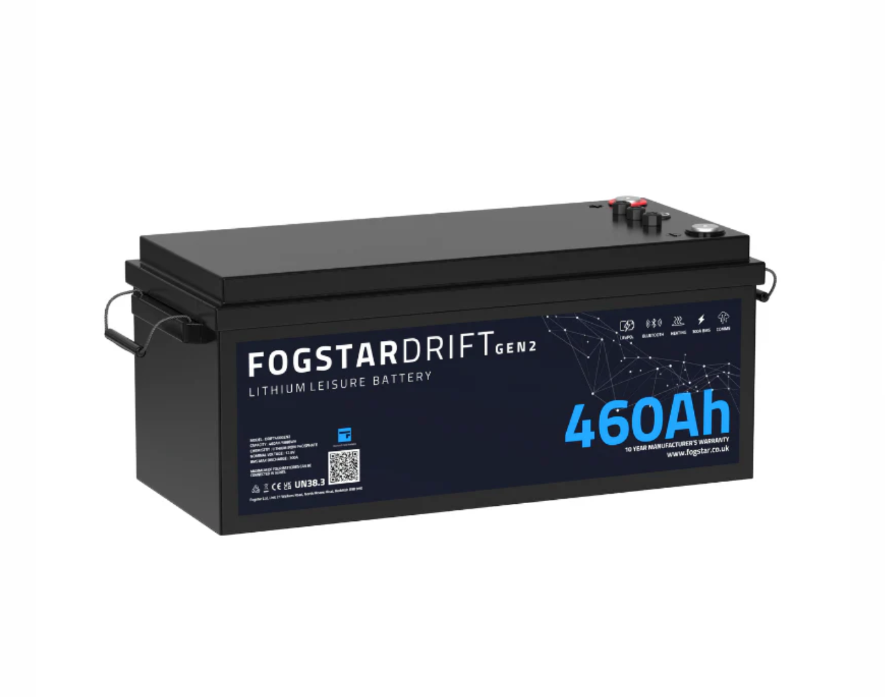 Fogstar 12V 460Ah Lithium Leisure Battery (Gen2) | Vanbitious